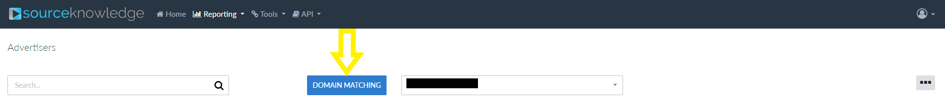 Domain Matching – SourceKnowledge